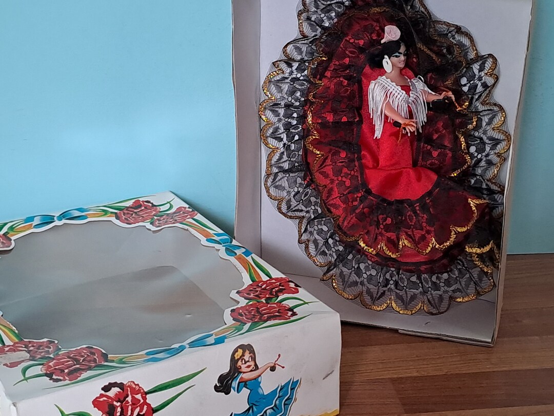 Boxed Vintage Spanish Hnos Diez Marin Chiclana Style Flamenco Dancer ...