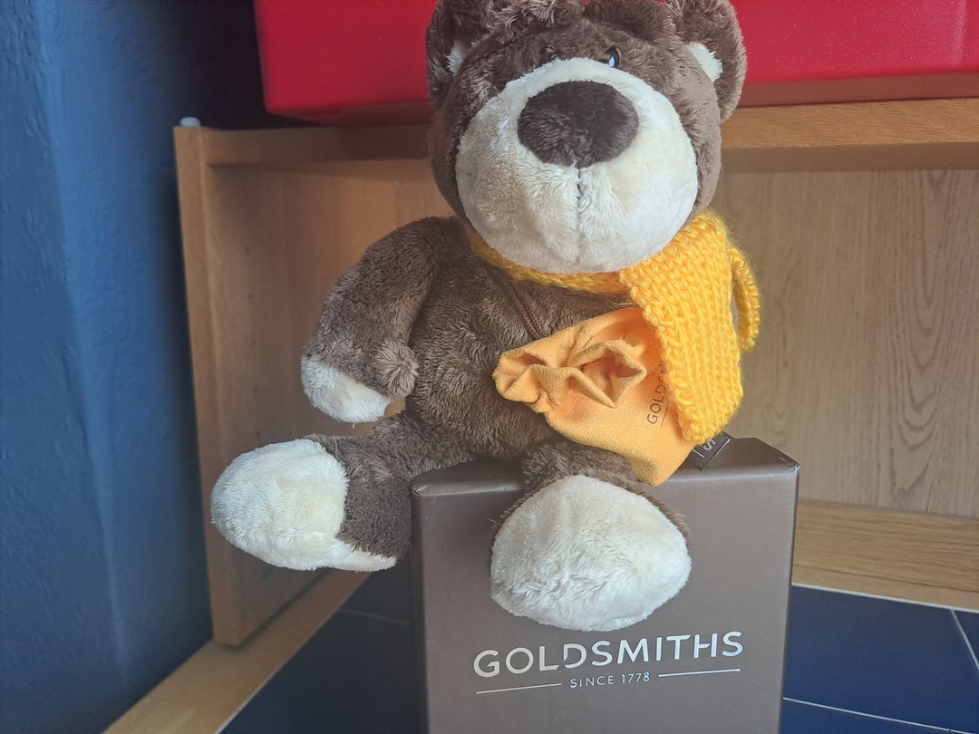 Goldsmiths Boxed Bertie 2005 Birthday Celebration Teddy Bear Plush ...