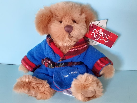 Russ Berrie No. 1 DAD Teddy Bear Vintage Soft Plush Collectors - Etsy