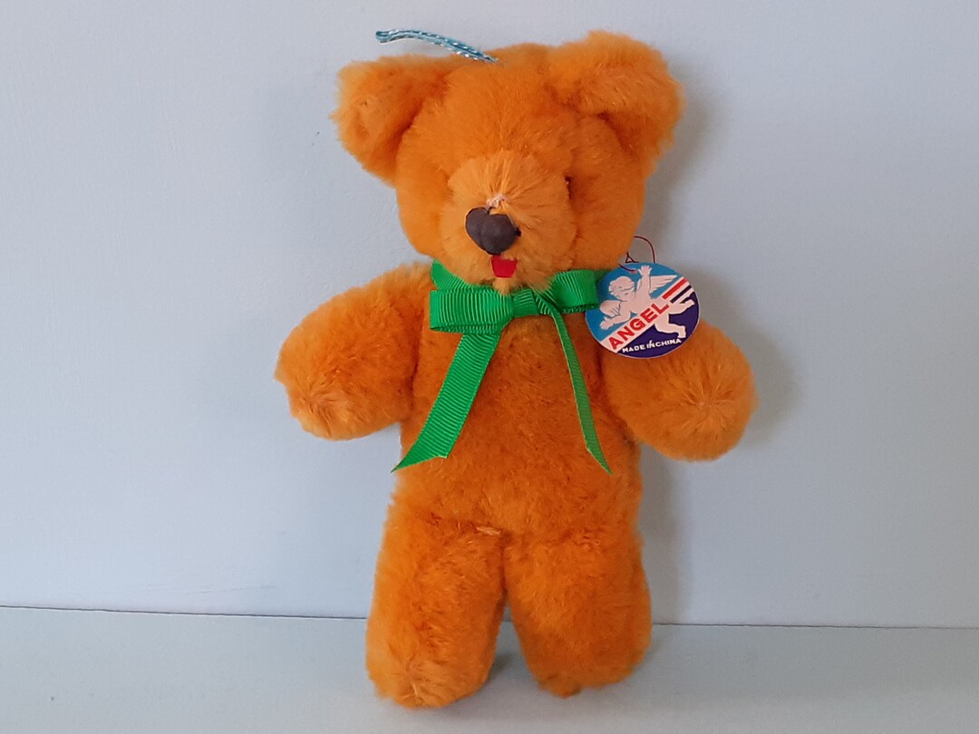 Shanghai Golden Mohair Teddy Bear Angel Factory China Tongue Out 1960s ...