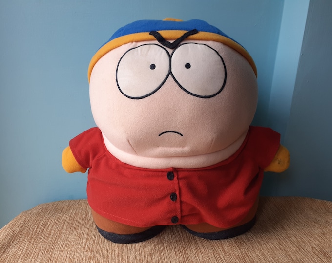 Swearing Talking Eric Cartman Large South Park Plush Soft, Stuffed Toy ...