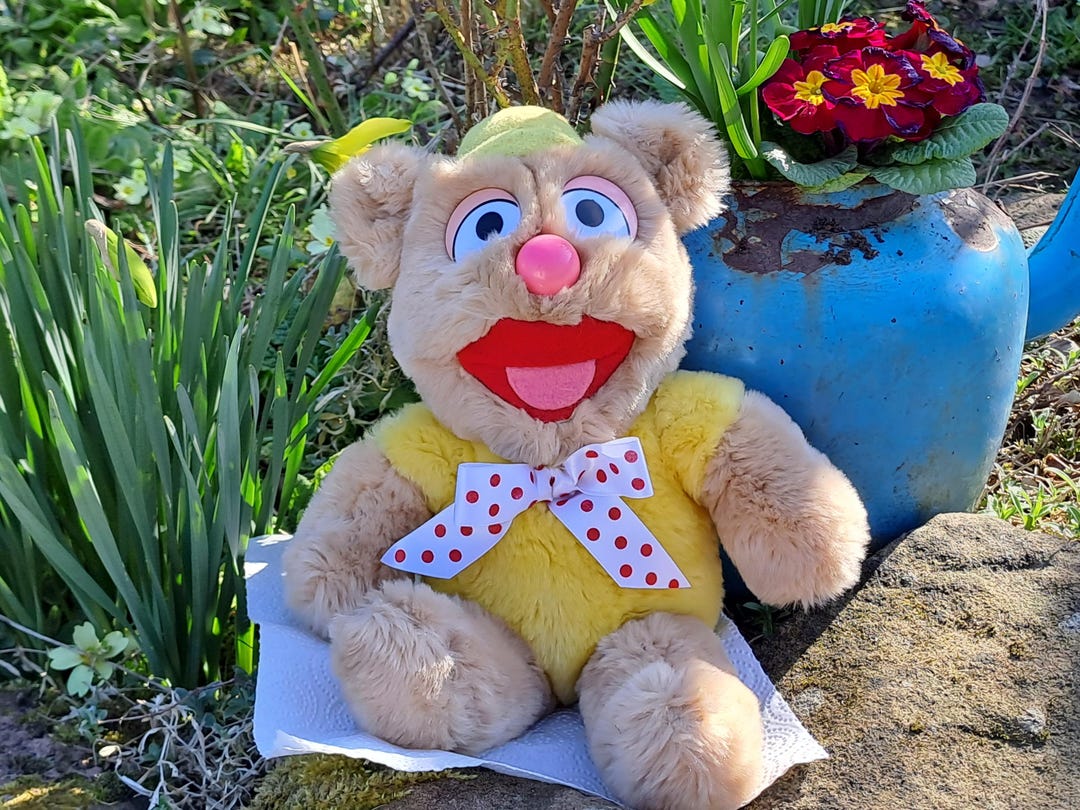 Fossie Bear From the Muppets Vintage TV Show Character Soft Toy Plush ...