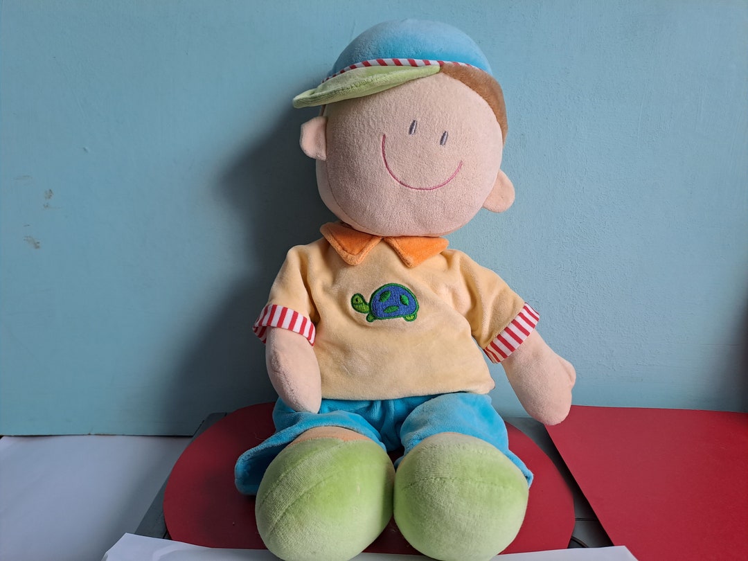 Large Russ Berrie Clancy Ragdoll Doll Vintage Soft Bodied Collectors ...