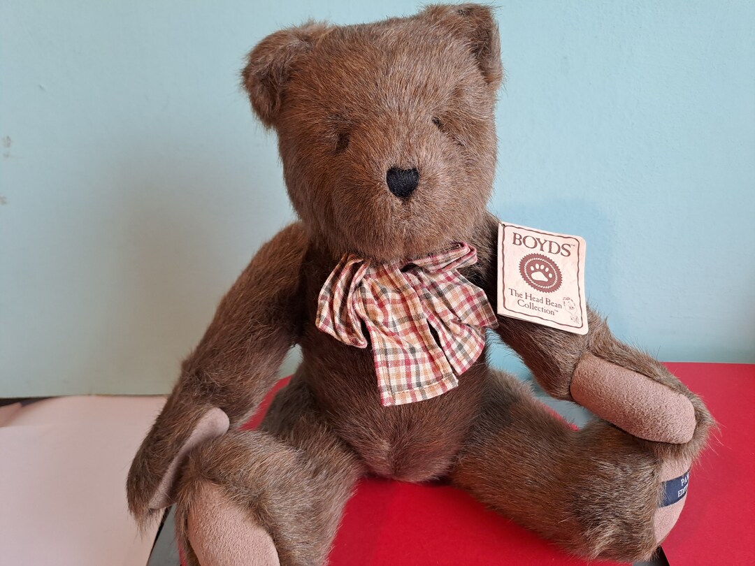 Paw Edition Vintage Boyd's Jointed Teddy Bear Head Bean Collection ...