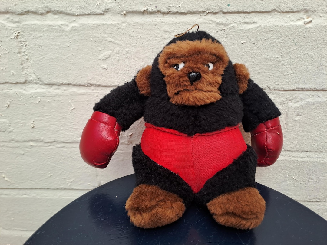 1980s Grove Boxing Gorilla Vintage Teddy Collectors Plush Toy. - Etsy