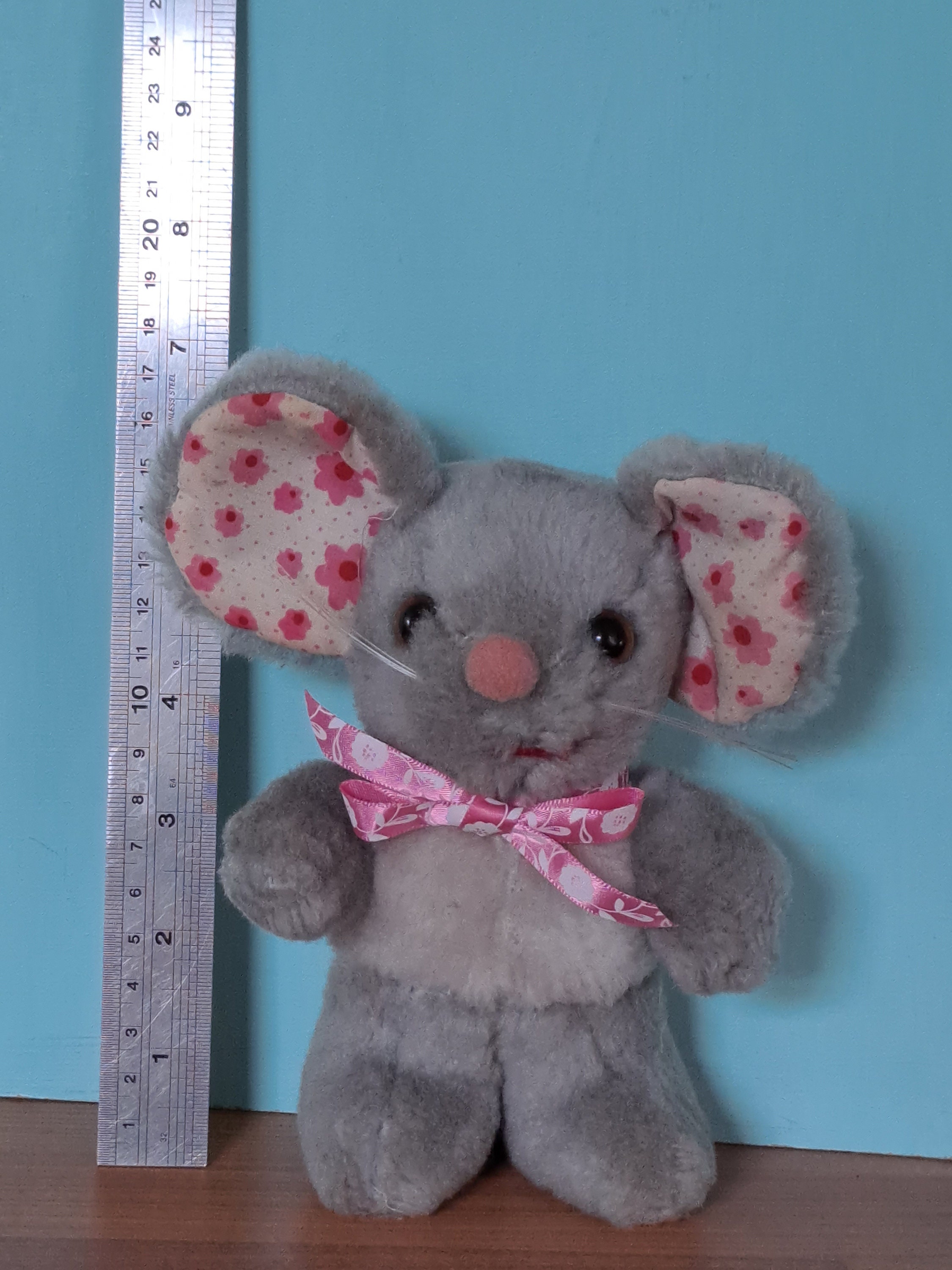 Chad Valley Mouse Vintage 1960s Plush Teddy Stuffed Toy. - Etsy