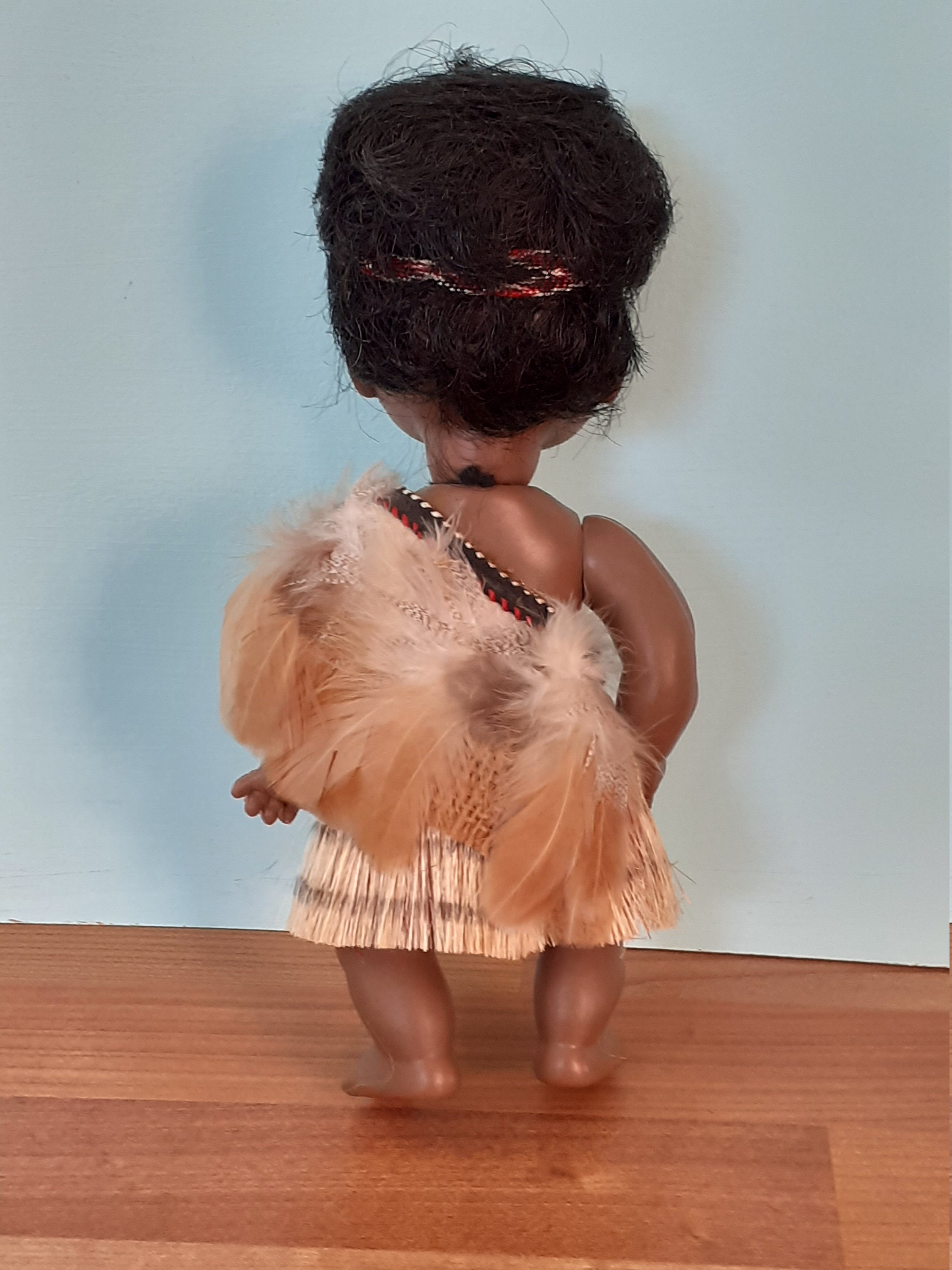 Maori Doll Collectors Souvenir Toy From New Zealand Vintage - Etsy