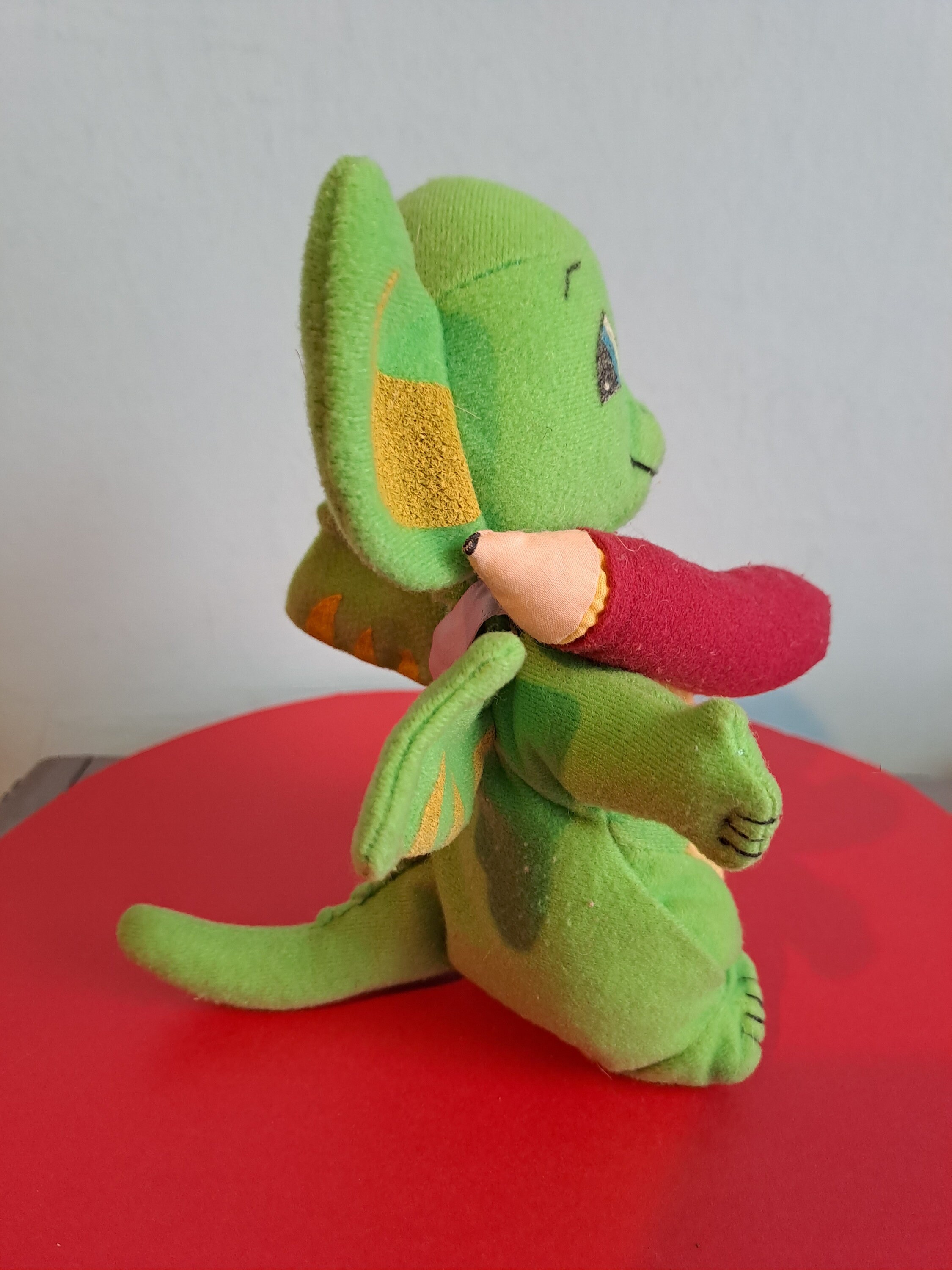 Vintage Pocket Dragons Adventures Scribbles With Pencil Beanie Plush ...