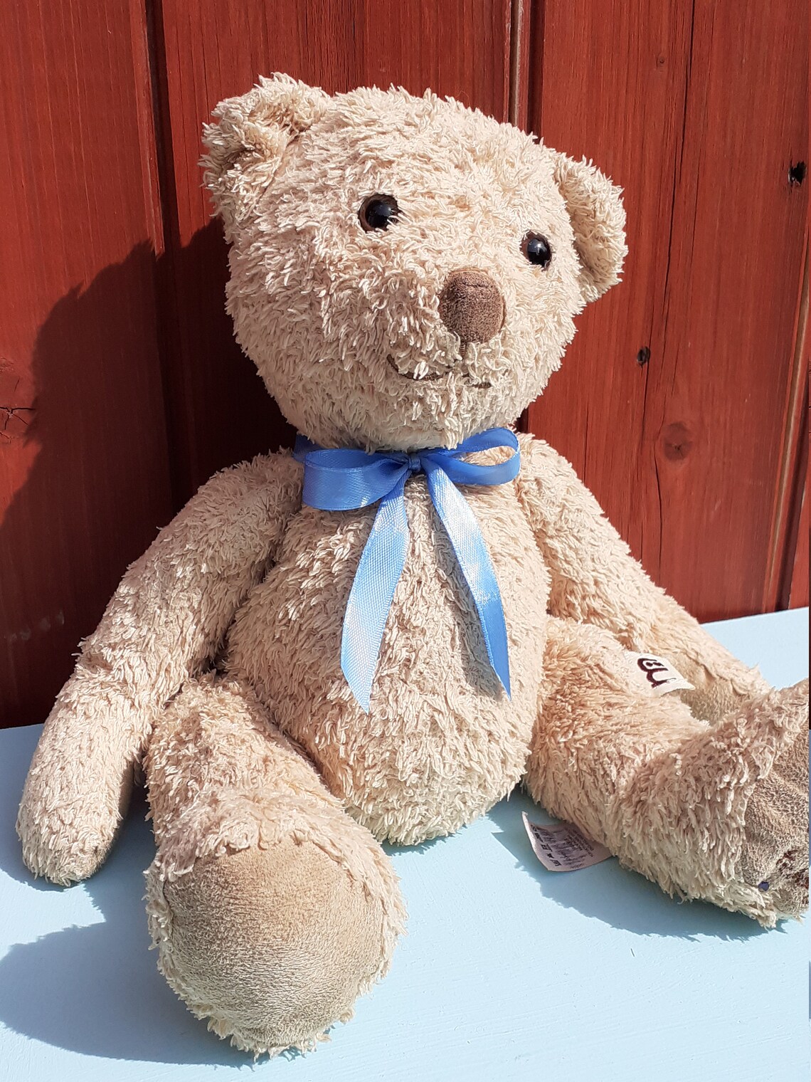 Mothercare My First Teddy Bear 1990s Vintage Soft Beanie - Etsy India