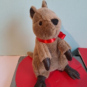 Cute Rare Quokka Stuffed Plush Toy Vintage Davric Australia Marsupial ...