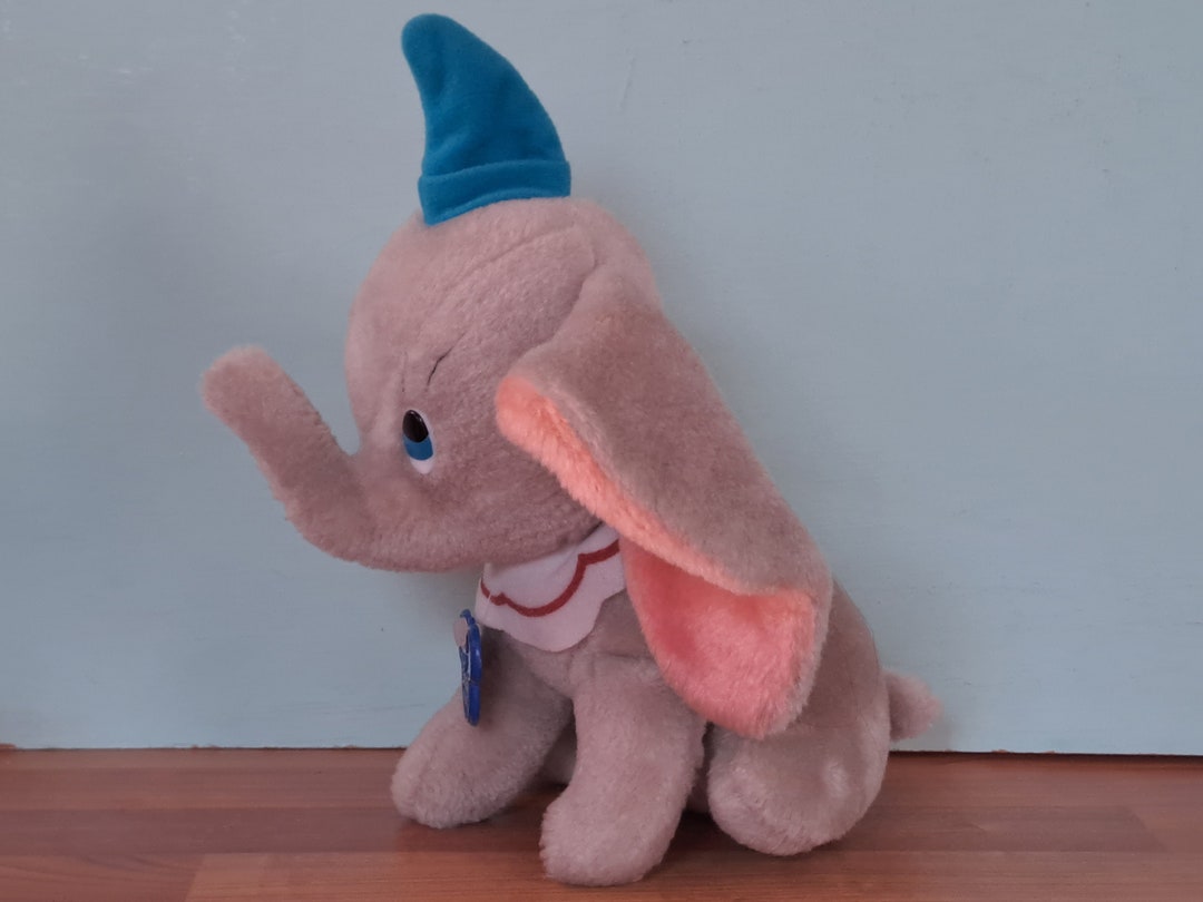 Dumbo Disneyland Walt Disney World Official Elephant Teddy - Vintage ...