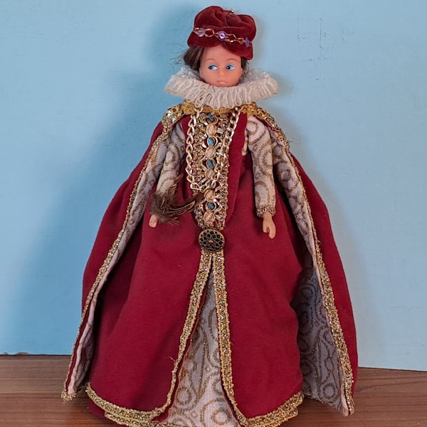 Queen Elizabeth Doll - Etsy