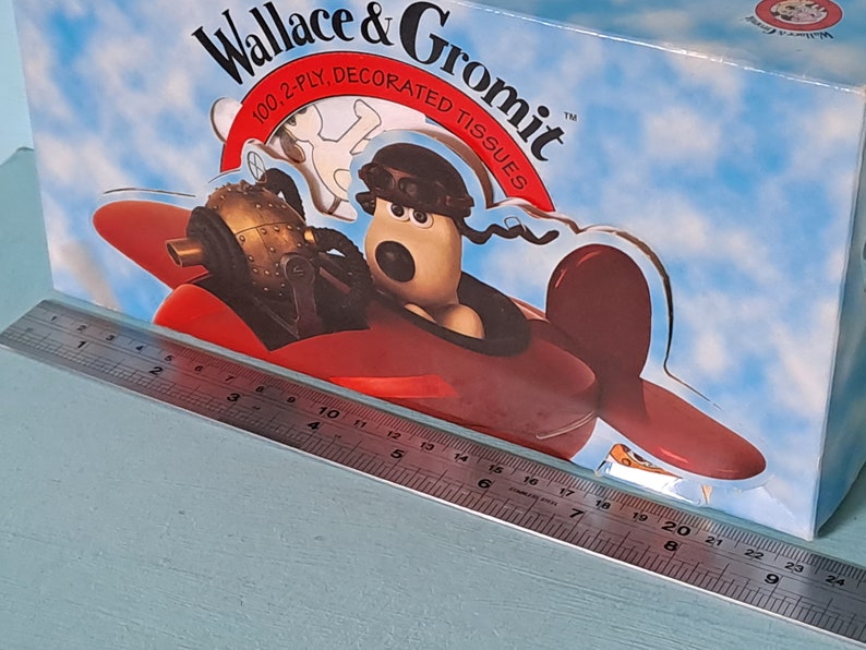 Official Original Wallace and Gromit Box of Man-size Tissues. - Etsy