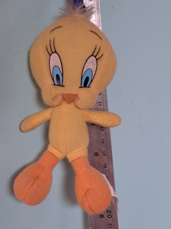 Vintage Plush Tweetie Pie Bird Figure Zipper Charm, K… - Gem