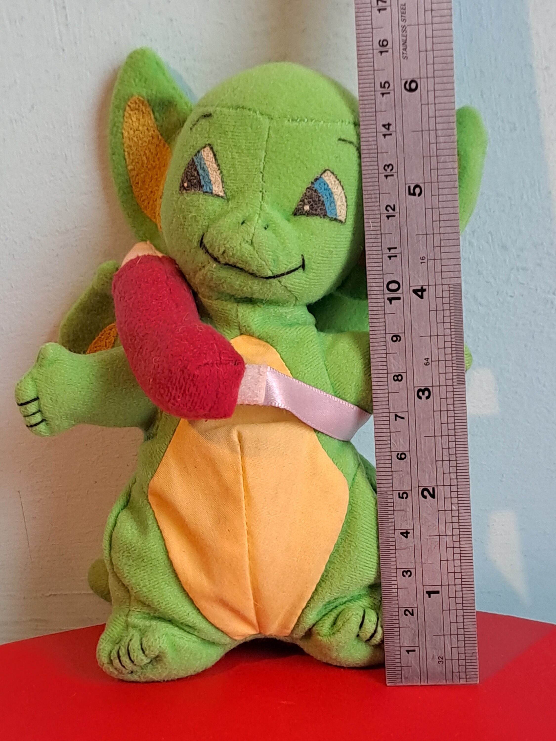Vintage Pocket Dragons Adventures Scribbles With Pencil Beanie Plush ...