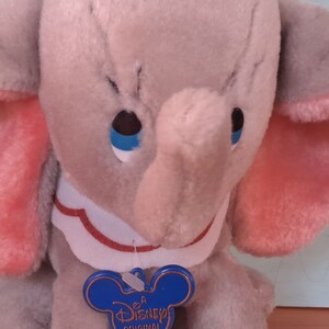 Dumbo Disneyland Walt Disney World Official Elephant Teddy - Vintage ...