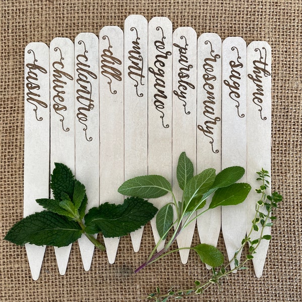 Engraved Garden Marker - Etsy