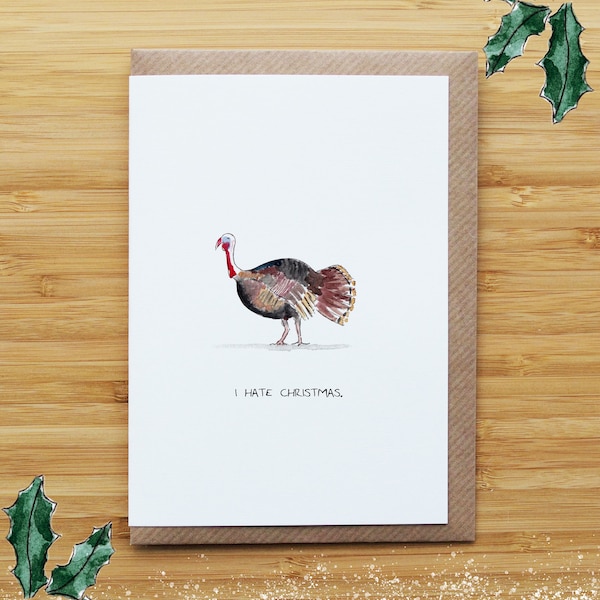 Turkey Card - Etsy