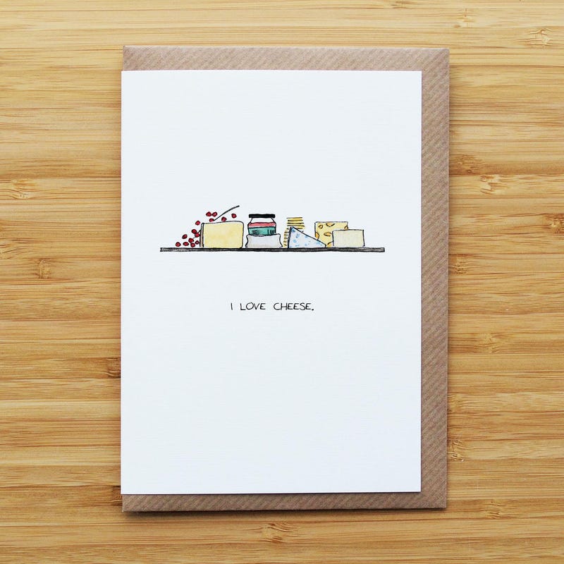 New Home Card Cheese - Etsy UK