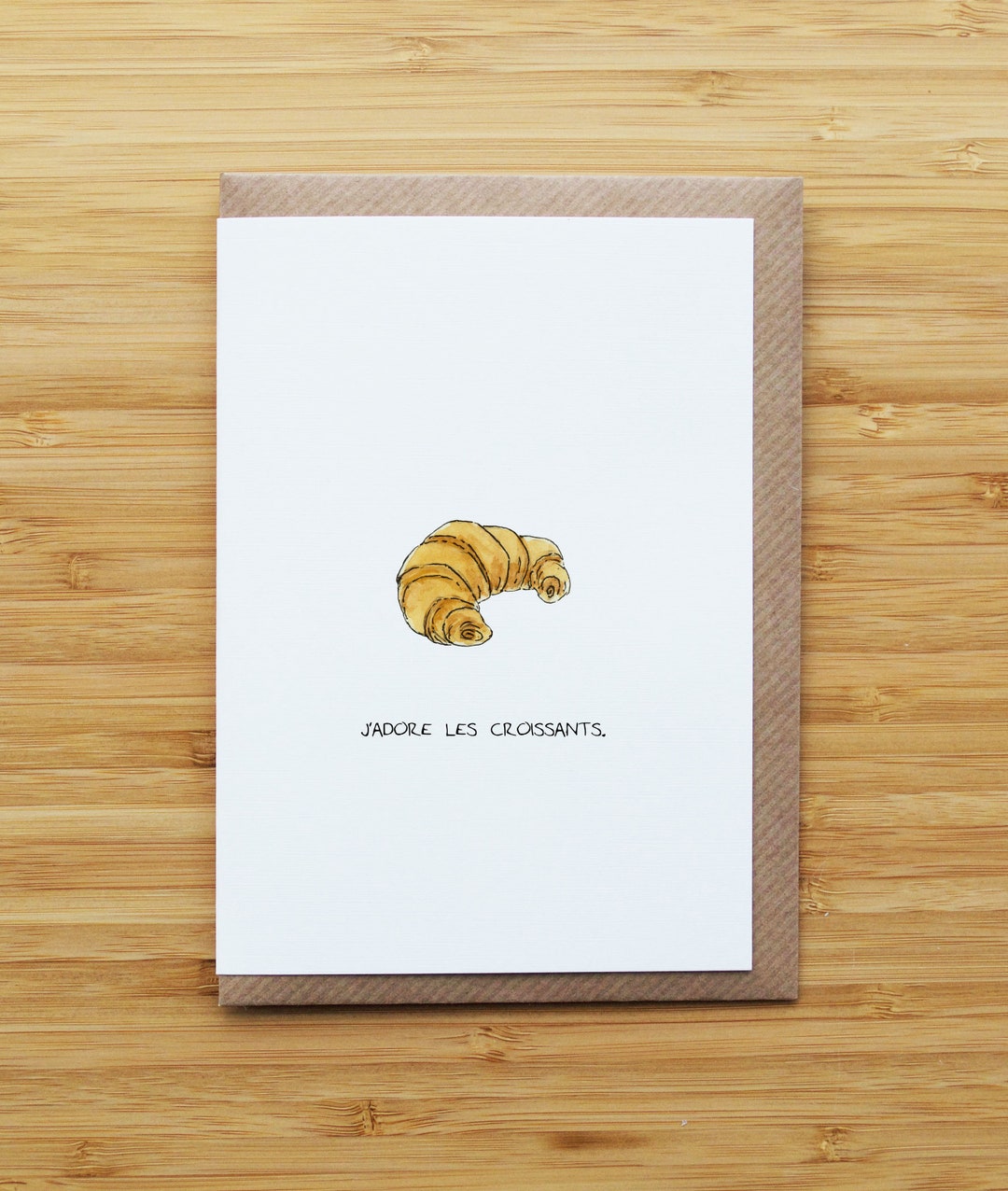 Croissants Card or Print - Etsy
