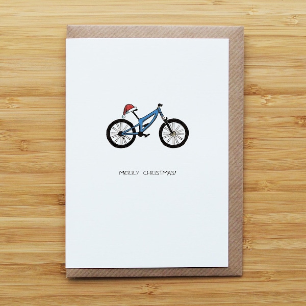 Bike Christmas Cards - Etsy