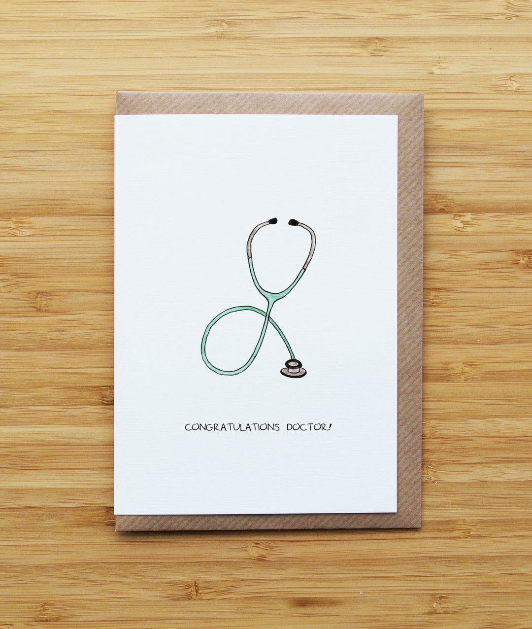 New Doctor Stethoscope Card - Etsy
