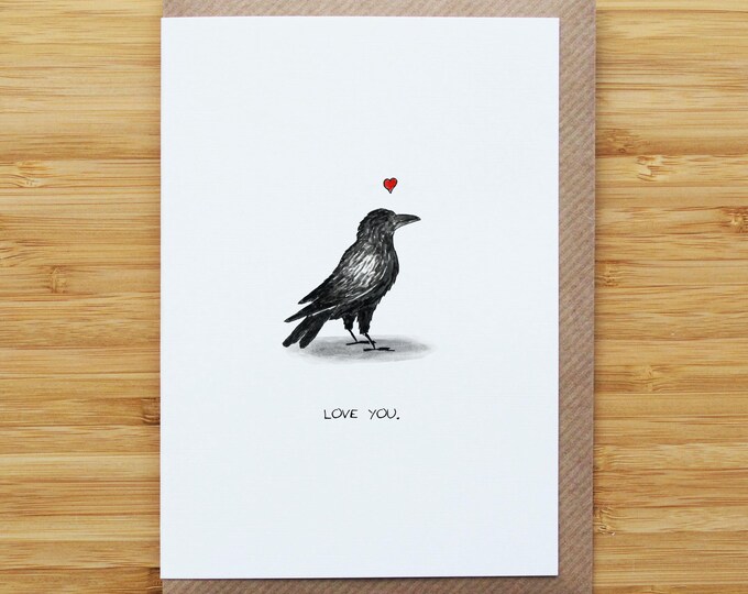 Pocket Familiar Cute Corvid Mini Crow Raven Pictish Clay Figurine Totem ...