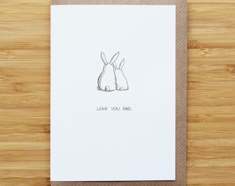 Bunny, Bunny Card, Easter Card, Birthday Card, Rabbit, Rabbit Card ...