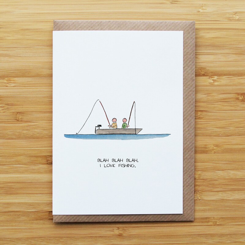 Fisherman Cards - Etsy