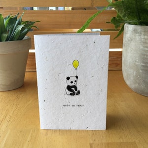Baby Panda Birthday Card - Etsy