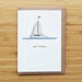Catamaran Birthday Card - Sailing - Recycled Card - Etsy