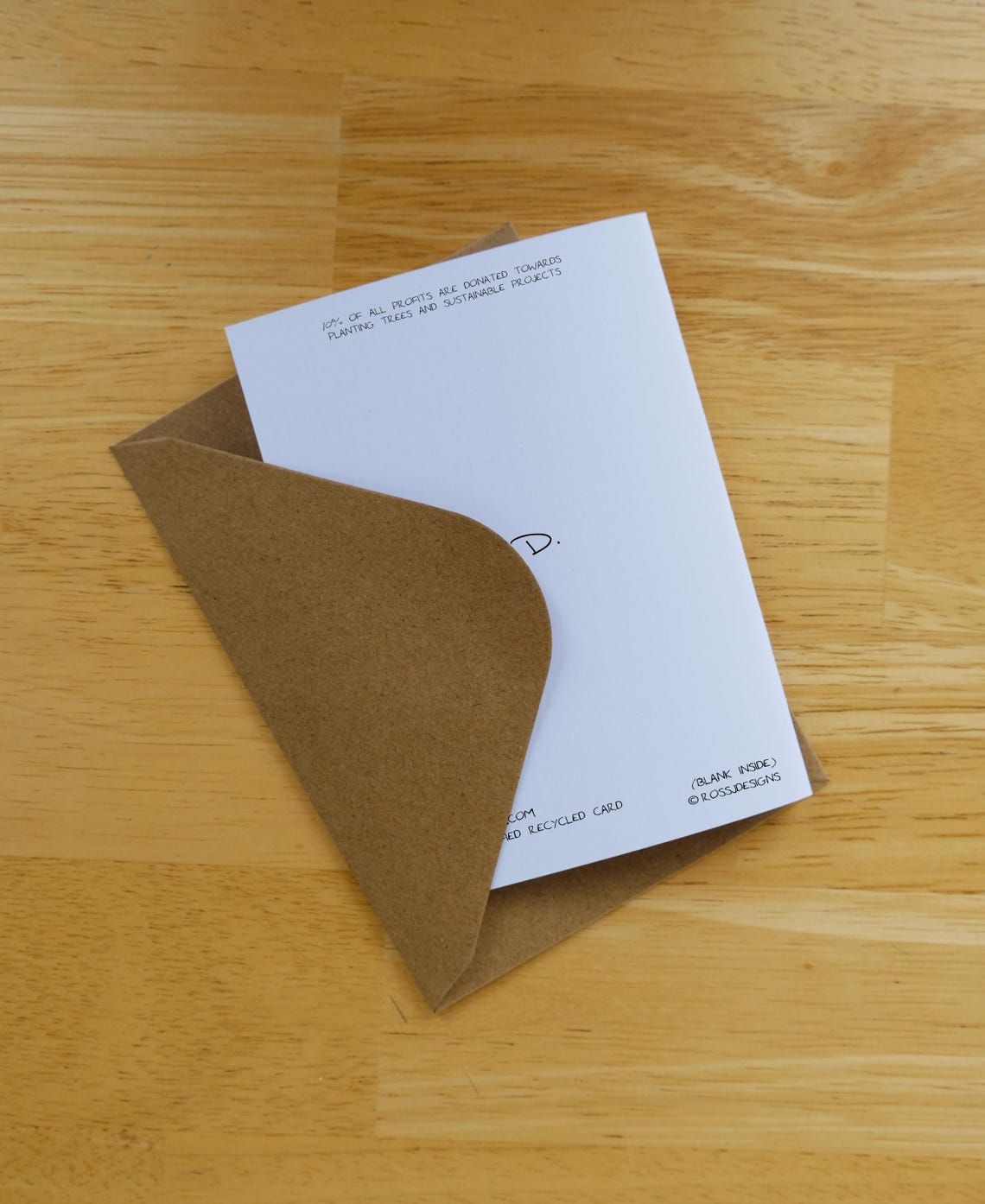 Deflated Santa Hat Christmas Card - Funny - Recycled Card - Etsy