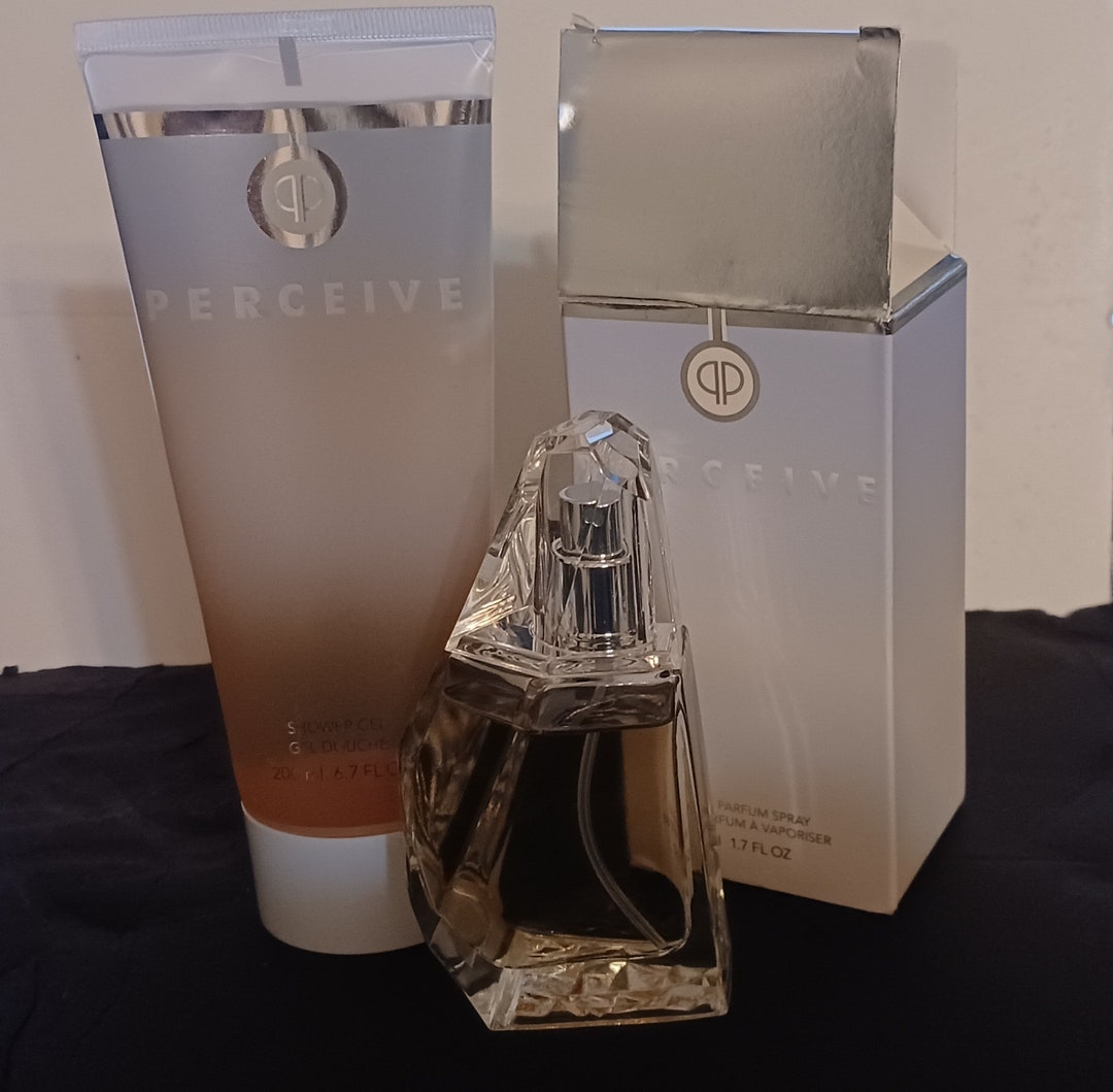 Vintage Avon Perceive Perfume and Perceive Shower Gel. Both Full. Fast ...