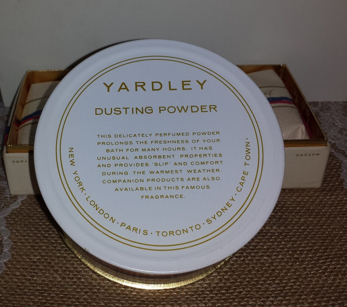Vintage Yardley of London bond Street Dusting - Etsy