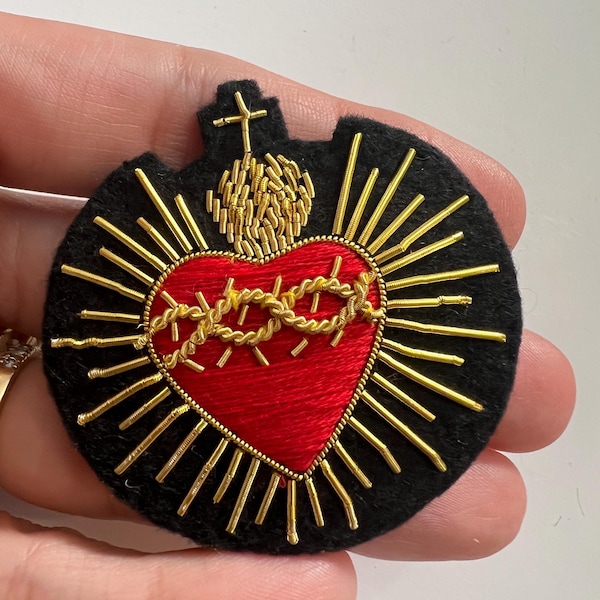 Embroidered Jesus Patch - Etsy