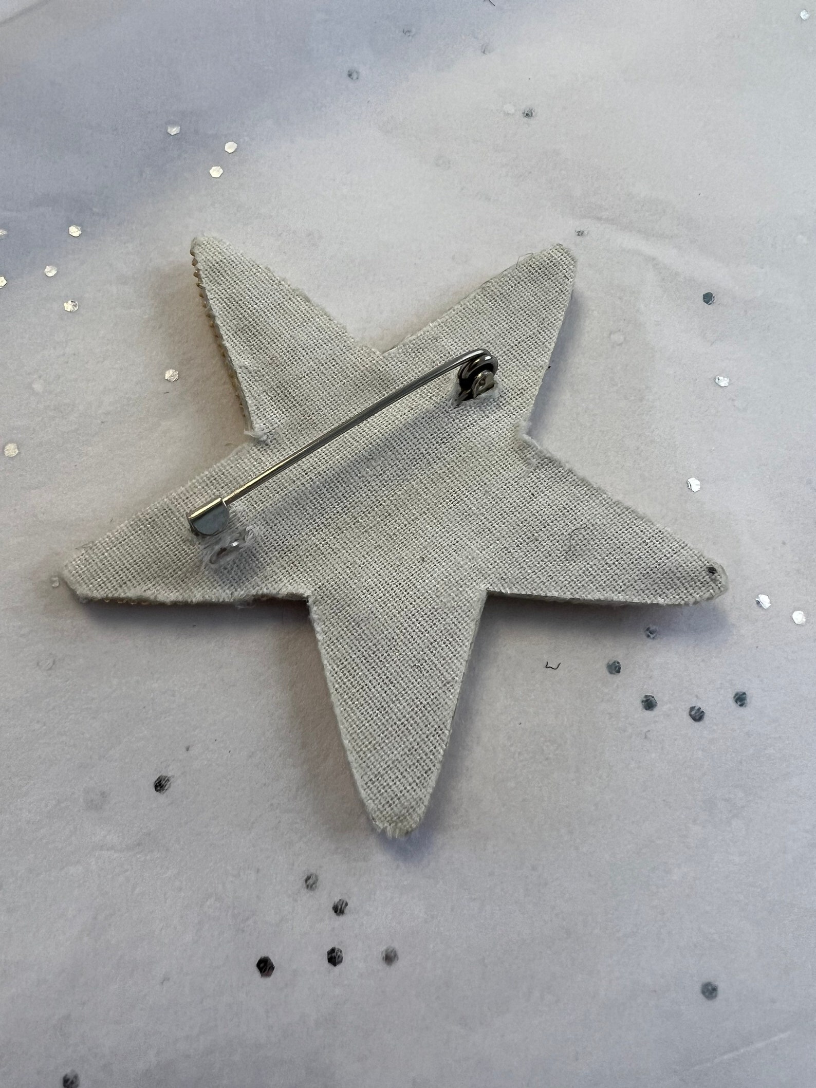 Embroidered Brooch. French Bullion Patch. Embellishment. Bullion Patch ...