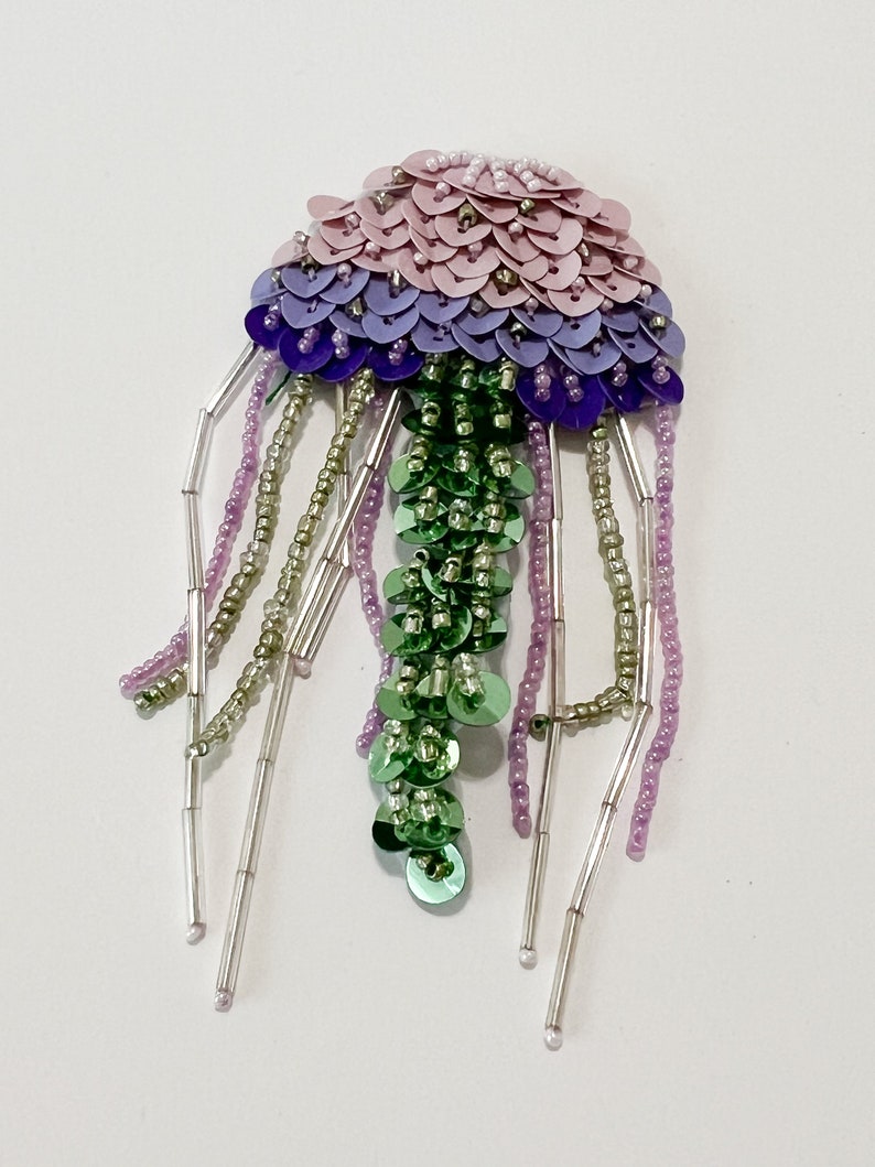 Jelly Fish Embroidered Patch. Sew on Patch. Embellishment. Patch for ...