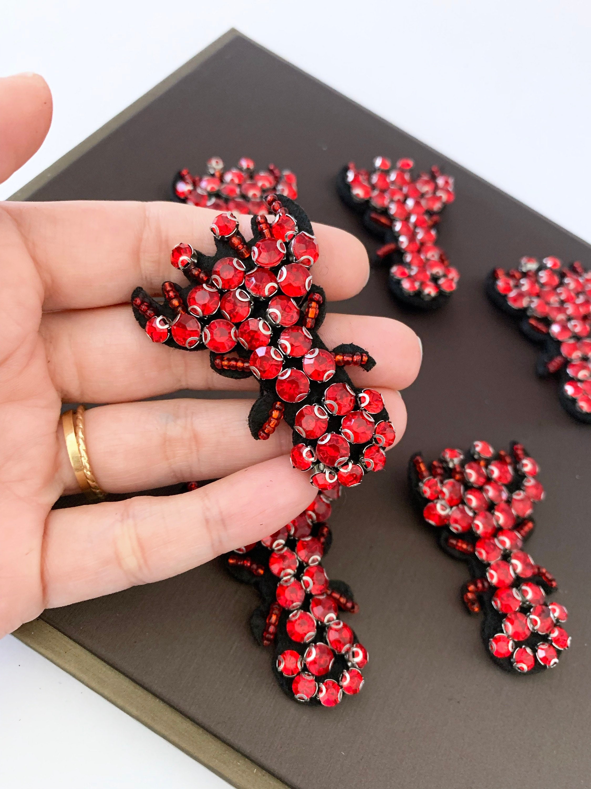 Embroidered Brooch. Sew on Patch. Embellishment. Patch for Jackets ...