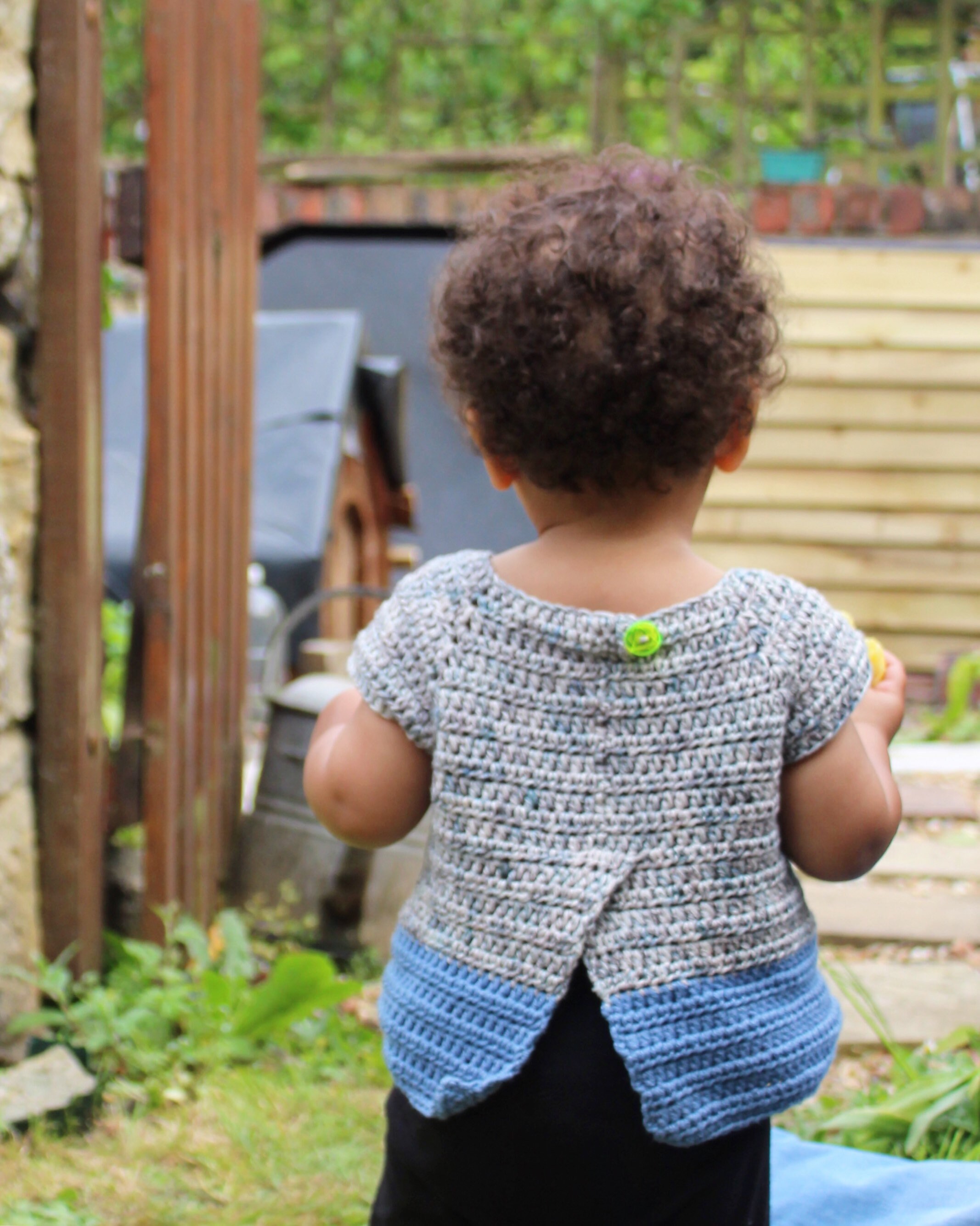 Split Back Top Crochet Pattern Modern Crochet Pattern | Etsy