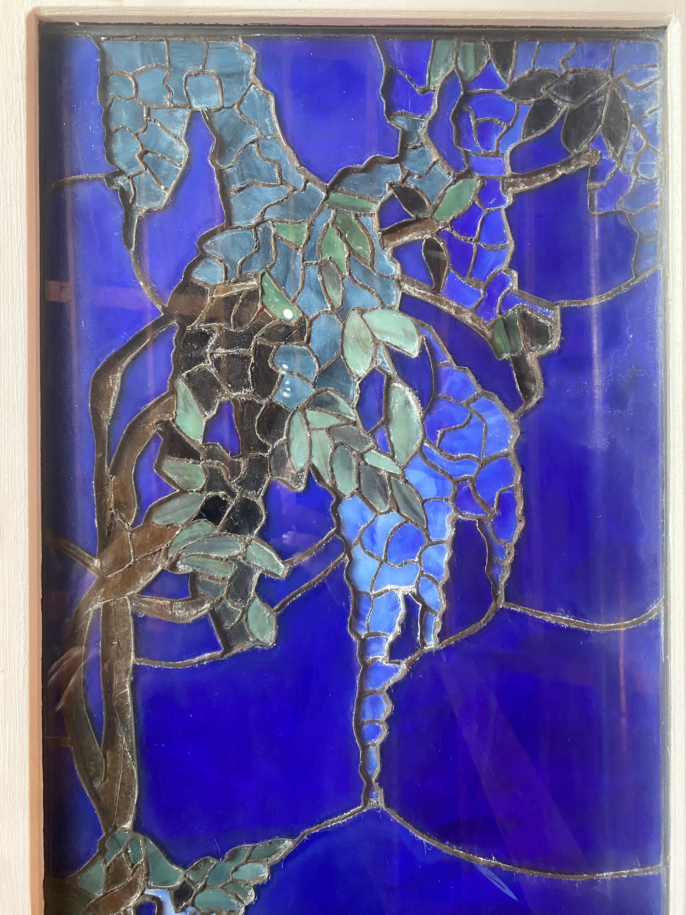 Very Rare Tiffany Studios Wisteria Window - Etsy