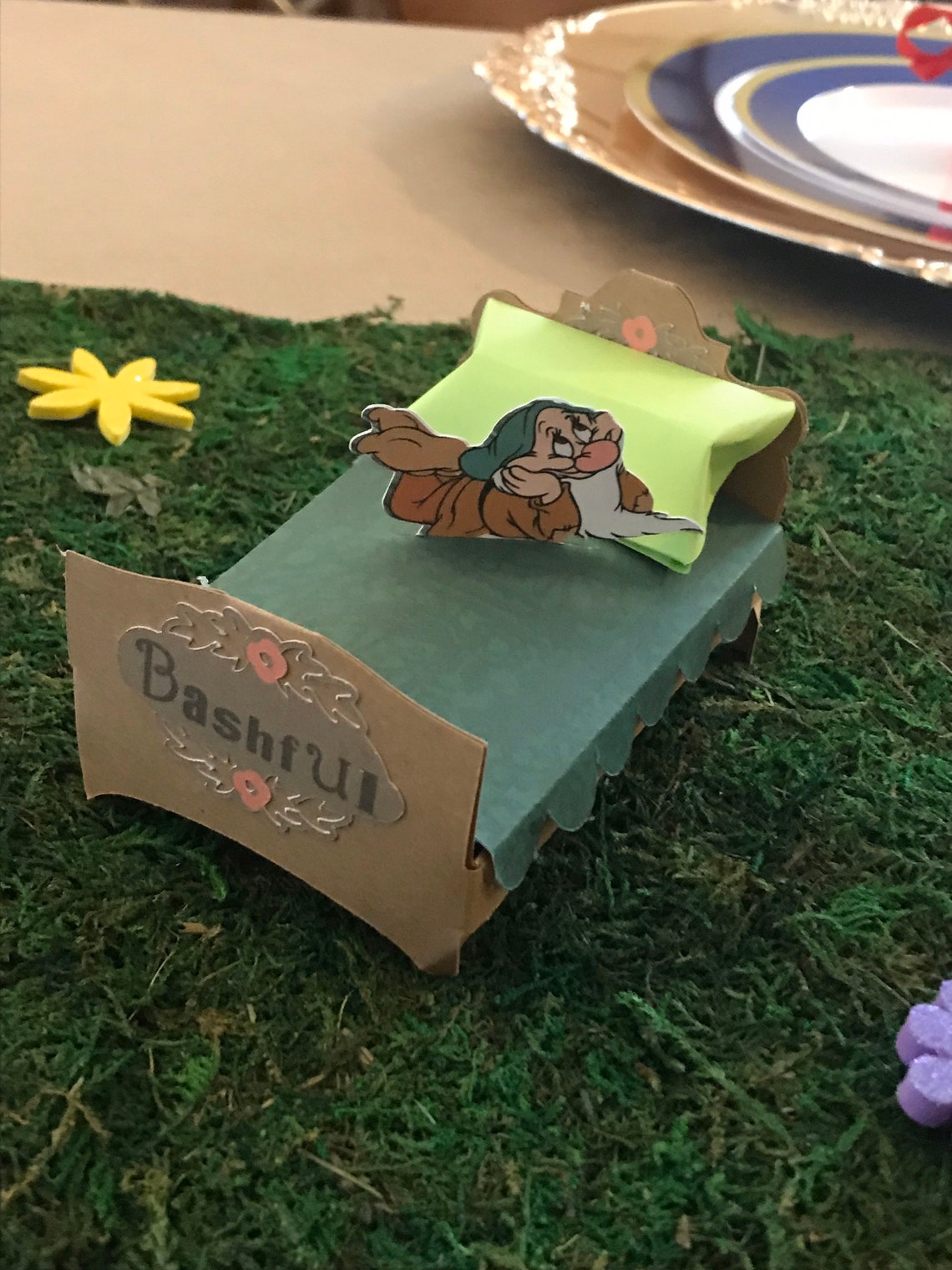 Snow White Seven Dwarfs Bed Party Favors pack of 7 | Etsy