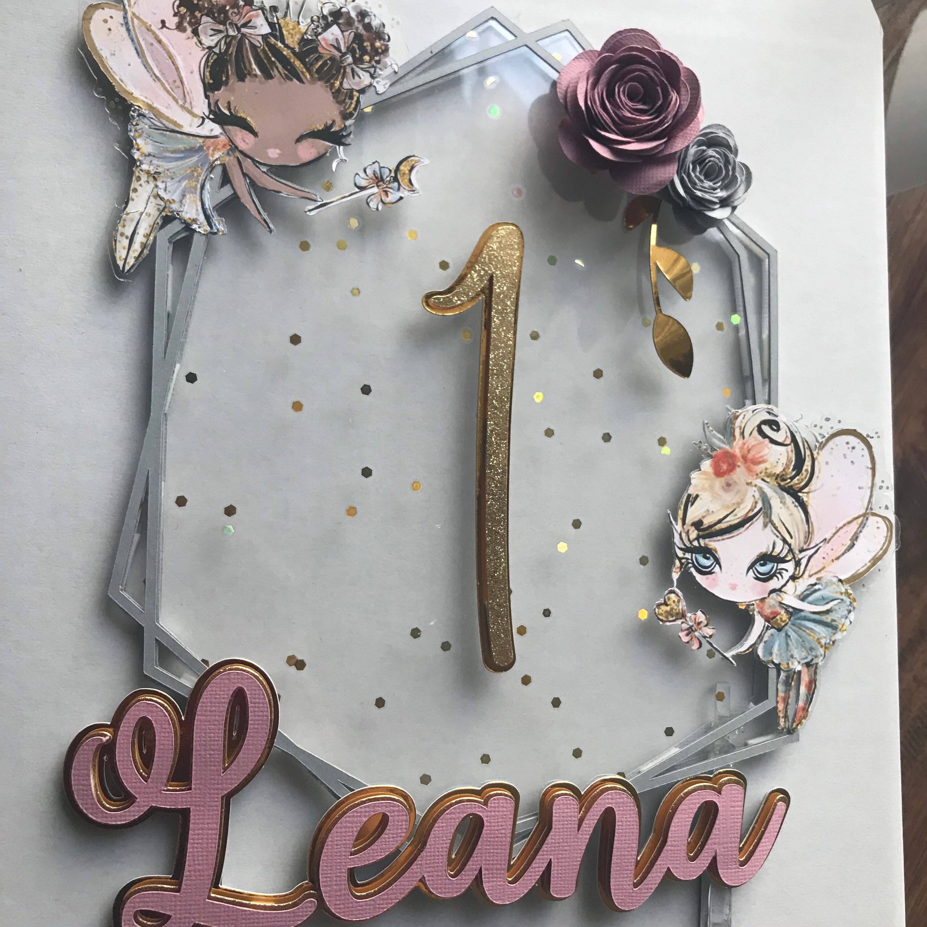 Personalized, Enchanted Forest, Fairy Cake Topper - Etsy