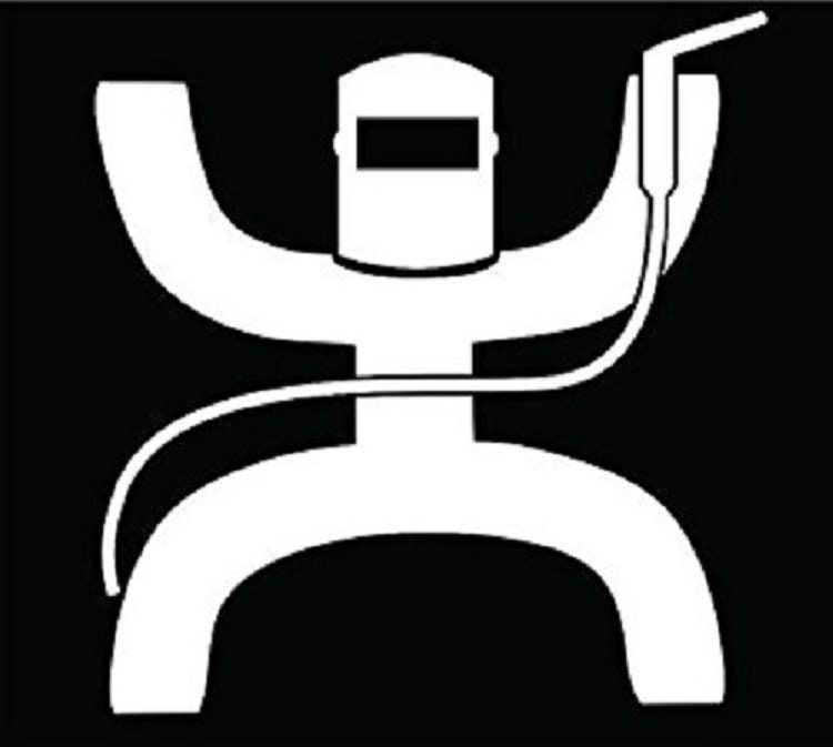 Hooey Welder Decal Sticker choose size and color | Etsy