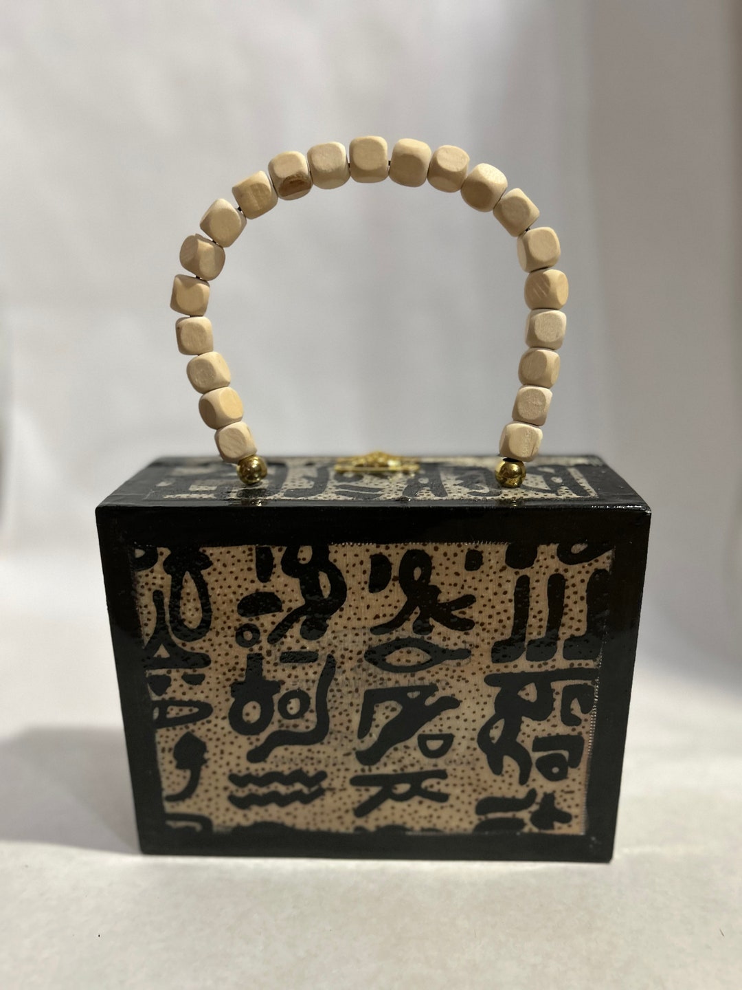 Mud Cloth Cigar Box Purse - Etsy