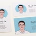 Custom Portrait Business Card - Etsy