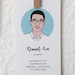 Custom Portrait Business Card - Etsy