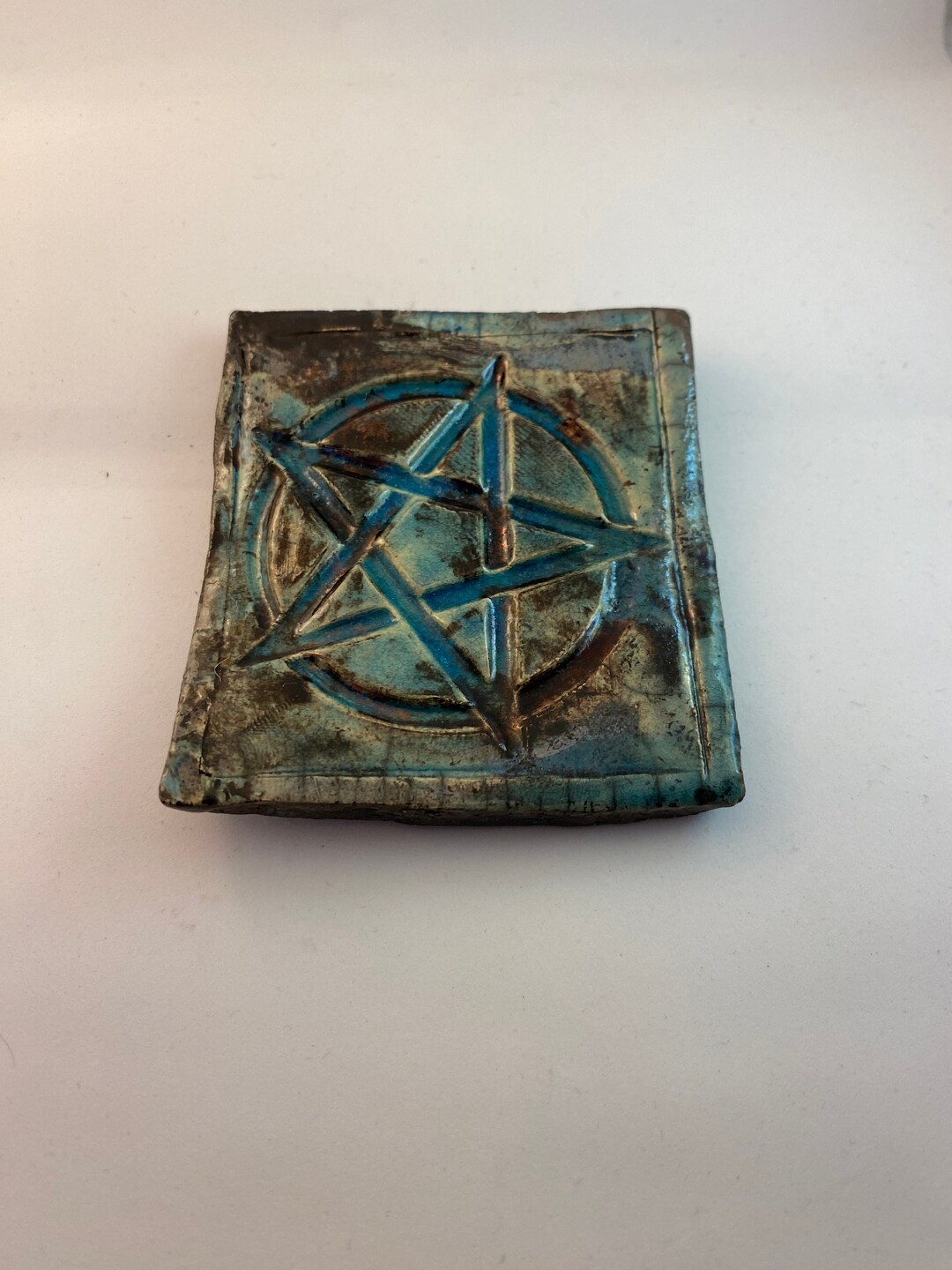 Pentagram, Witch Symbol, Ceramic Wall Decor - Etsy