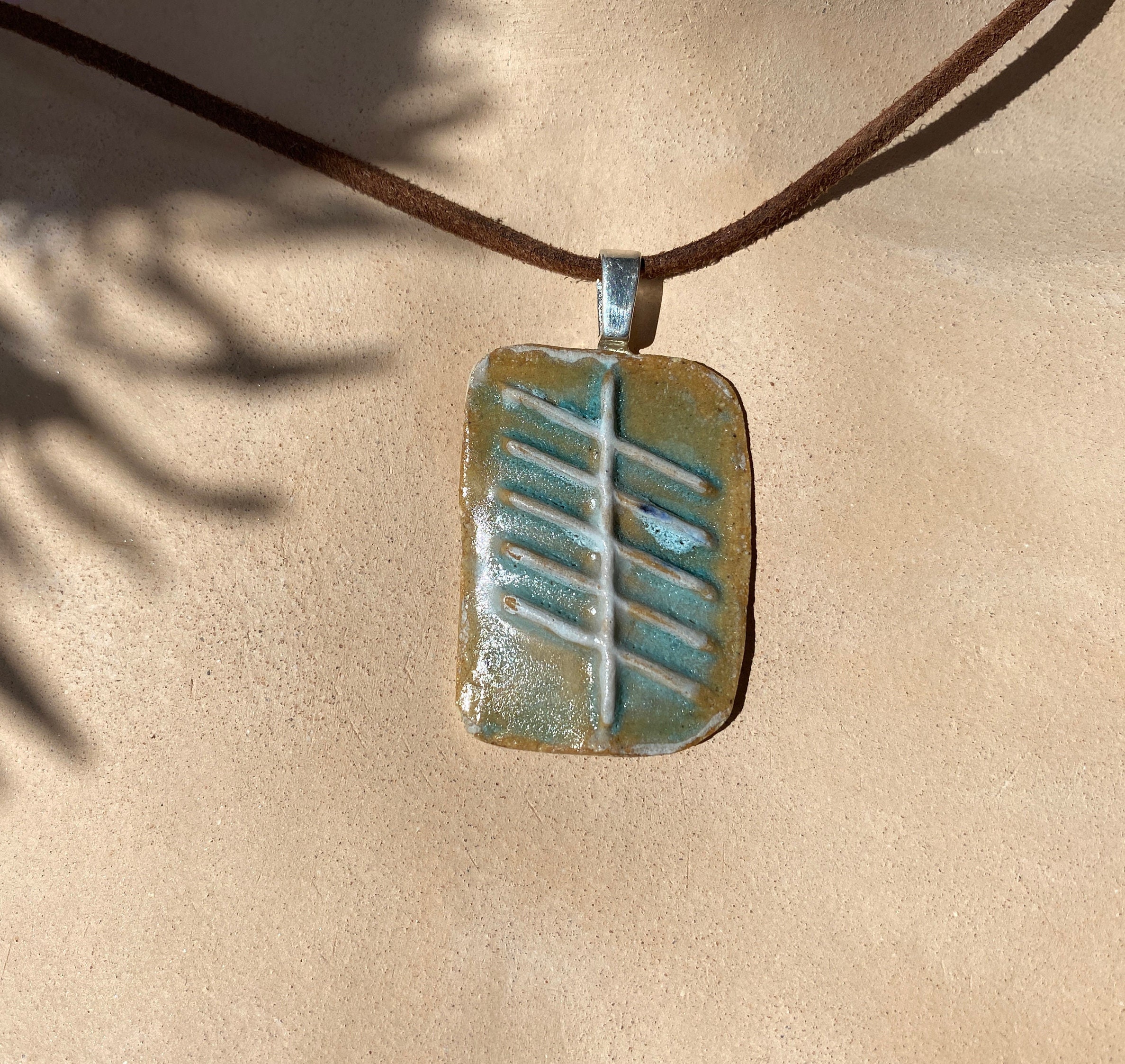 Ogham Rune Pendant Ruis Elder Tree - Etsy UK