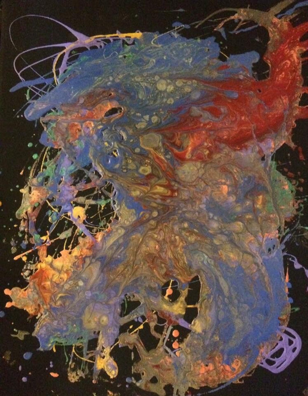 Chimera - Abstract Original Painting - Etsy