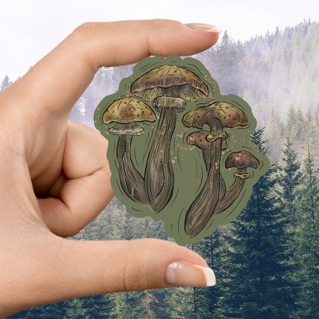 Mushroom Sticker | Forest Core Sticker | Cottage Core | Mushroom Lover ...